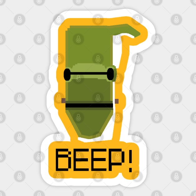 Beep! - Kenshi - Sticker | TeePublic